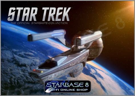 Uss Pasteur Olympic Class 12500 Eaglemoss Star Trek Raumschiff