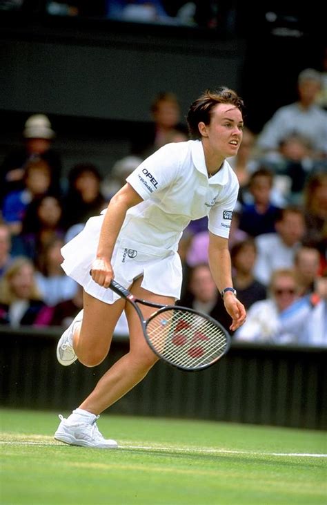 Martina Hingis Of Switzerland In Action 1 By Gary M Prior
