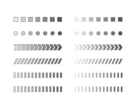 Premium Vector Collection Loading Bar Status Icon Vector Loaded Icons Download Progress