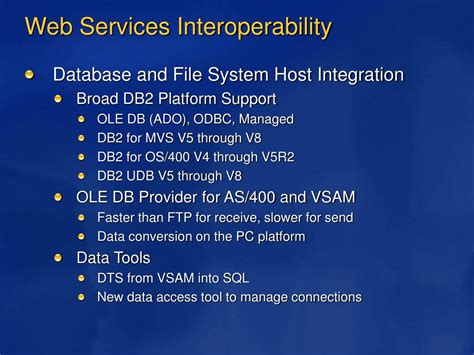 PPT Web Services Interoperability Architecture Symposium Malaysia March PowerPoint
