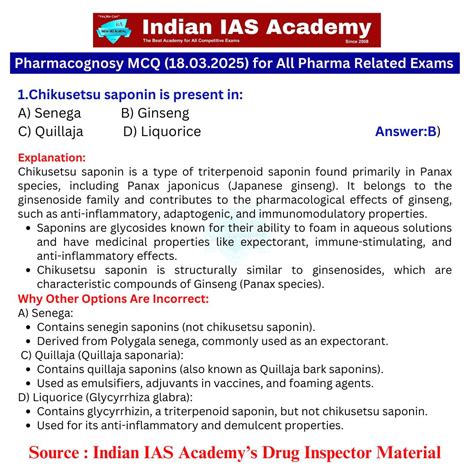 Indian Ias Academys Pharmacognosy Indian Ias Academy Facebook