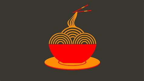 Premium Vector Noodles Food Vector