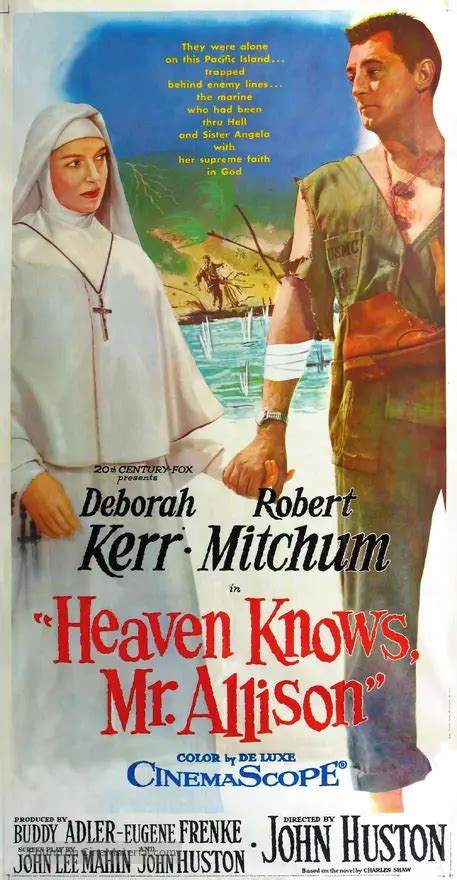 Heaven Knows Mr Allison 1957 Movie Poster