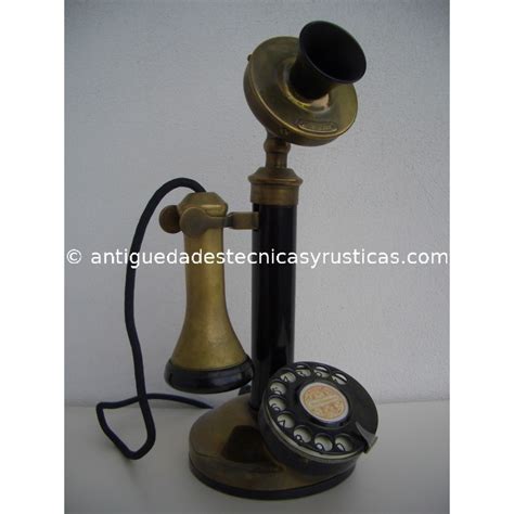 Telefono Candelabro Western Electric 1913 Antiguedades Técnicas Y
