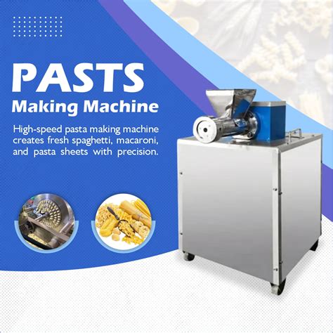 Commercial Pasta Making Machine Automatic Pasta Extruder For Bulk