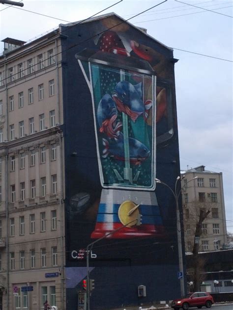 Отличный стрит арт Пикабу