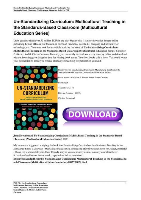 Education Pdf 112199 Un Standardizing Curriculum Multicultural