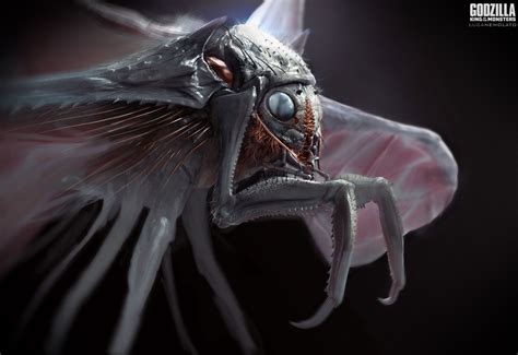 Artstation Mothra Early Concept Art