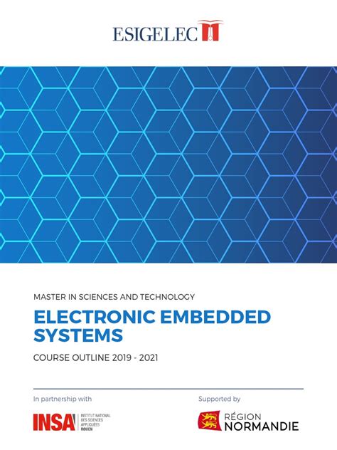 Electronic Embedded Systems Course Outline 2019 2021 Download Free