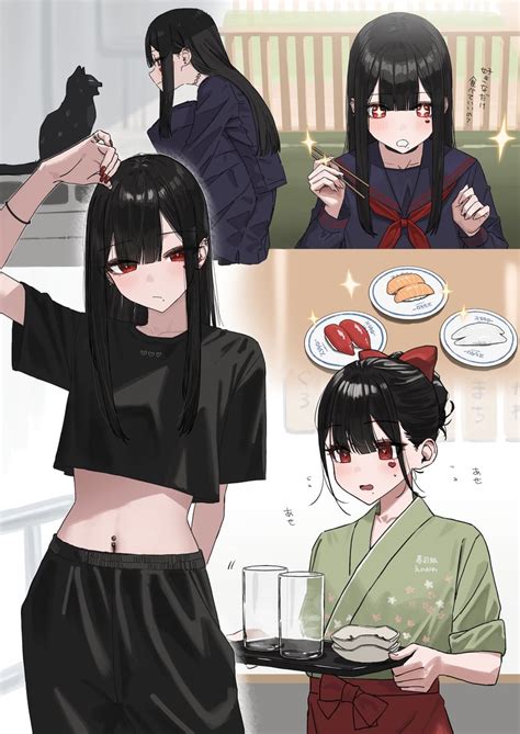 Enokawa Kokoro Original Drawn By Hara Kenshi Danbooru