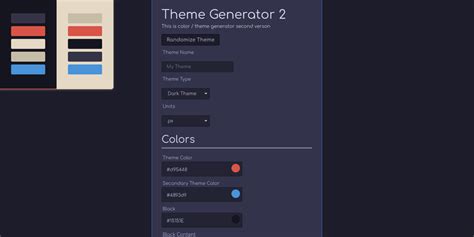 i made this scss or css theme generator dev community