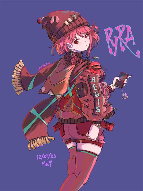 Pyra Xenoblade Chronicles And More Drawn By Milo Monzon Danbooru