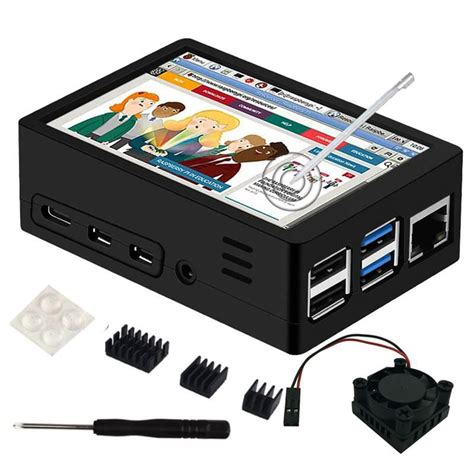 Mua Yikeshu Raspberry Pi 4 Screen With Case Raspberry Pi Touch Screen