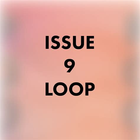 Pool Issue No9 Loop Pool Issue No9 Loop