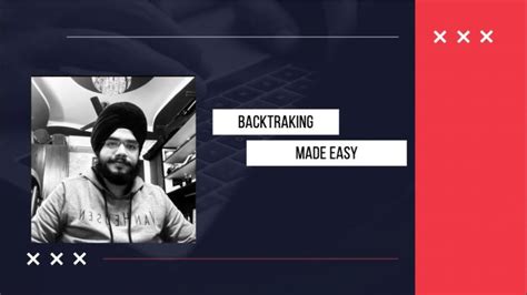 Ramanjot Singh On Linkedin Cracking The Code Backtracking Explained And Explored Generate