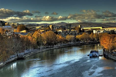 Mtkvari River Cityscape And Urban Photos Komp1ic8ed Photo Gallery