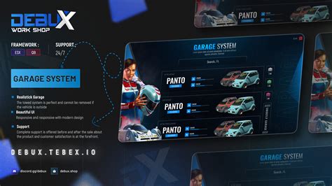 [esx Qb] Garage System Developer Mode Detailed Nice Ui Fivem Releases Cfx Re Community