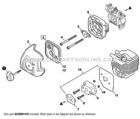 Echo SRM Parts Diagram And Breakdown