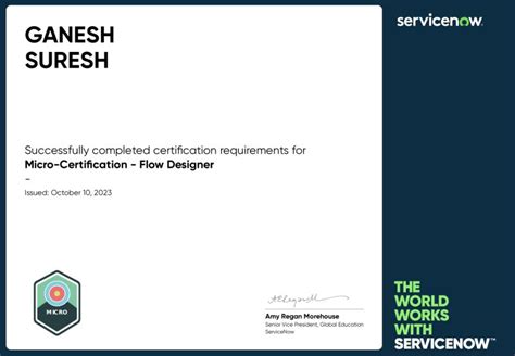 ganesh suresh on linkedin servicenowcertification