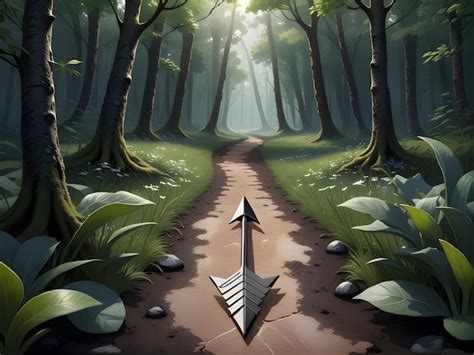 Premium Photo Background Of Arrows Hanging On A Tree And Arrows