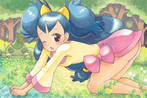 Picoco92 Axew Iris Pokemon Nintendo Pokemon Pokemon Bw Jpeg Artifacts 1girl All Fours