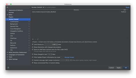 Intellij And Perforce Integration Client Spec Issue When Using Project