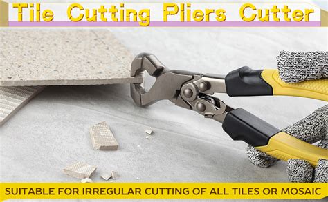 Speedwox 9 Inch Compound Tile Nippers Tile Cutting Pliers Cutter Nipper