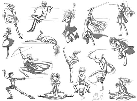 Drawing Poses Random At Jenny Abate Blog