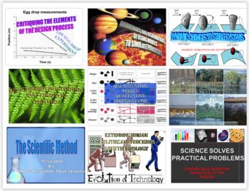 Intro To Engineering Nature Of Sci PPT BUNDLE Part Slides Ppts