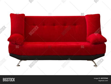 Red Fabric Modren Sofa Image And Photo Free Trial Bigstock