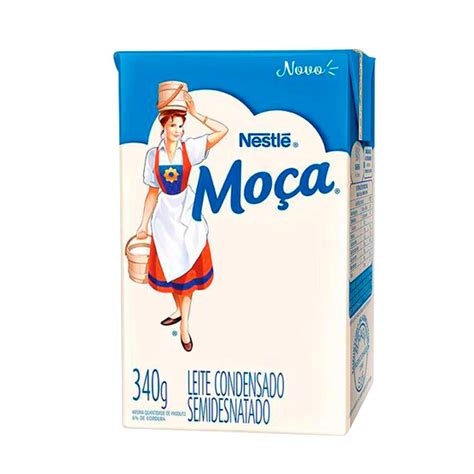 Leite Condensado Semidesnatado Moça 340gr Nestlé Supernova