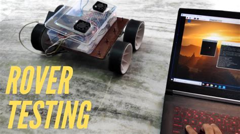 raspberry pi robot pi car test run surveillance rover part 7