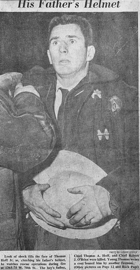 Chicago Fd Lodd Chief Thomas Hoff