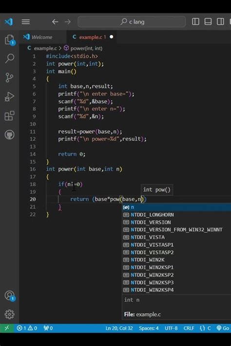 User Defined Function To Calculate Power Value Of Number N By Using