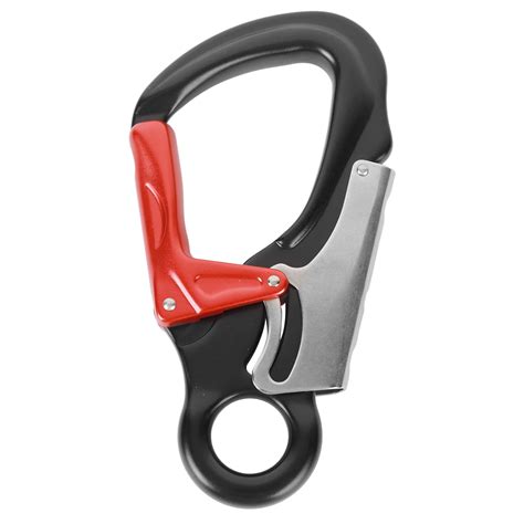 35kn Climbing Carabiner Clips D Shaped Heavy Duty Carabiners For Rock