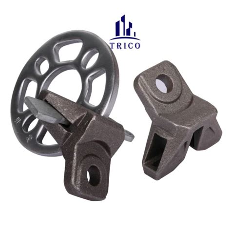 Manufacturer Ringlock Scaffolding Accessories Ledger Ends Brace Head For Layher Scaffolding