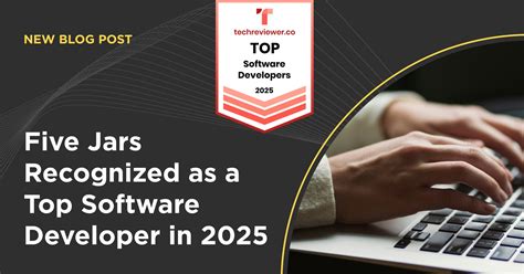 Five Jars 🏆 Five Jars Named A Top Software Developer In Facebook