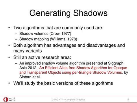 ceng 477 introduction to computer graphics ppt download