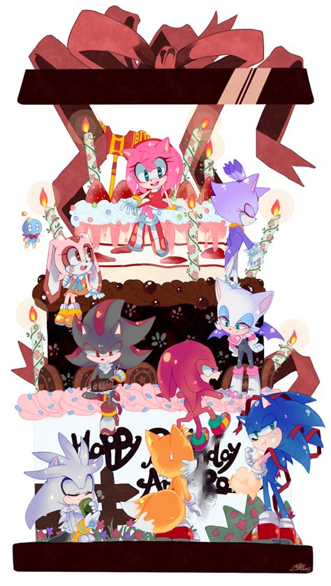 Happy Birthday Amy Rose 2016 By Ziver Chen On Deviantart