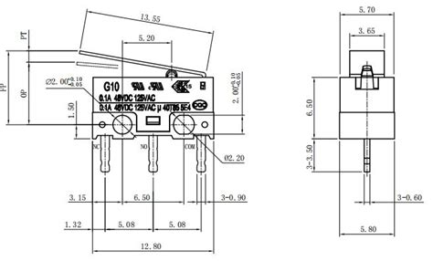 Miniature Micro Switch Straight PCB Terminal Micro Switch China Manufacturer Supplier Factory