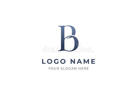 Logo Letter P And B Monogram Serif And Luxury Logo Design Stock Vector Illustration Of Font
