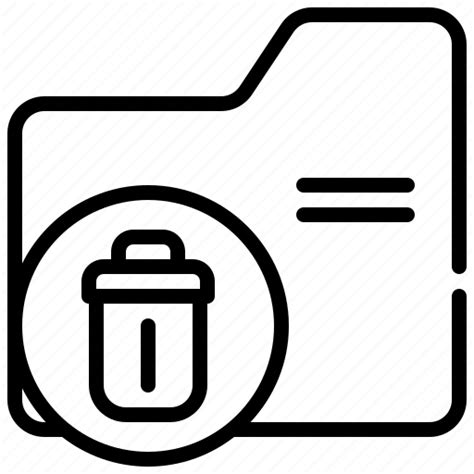 Folder Data Delete Remove Database Icon Download On Iconfinder