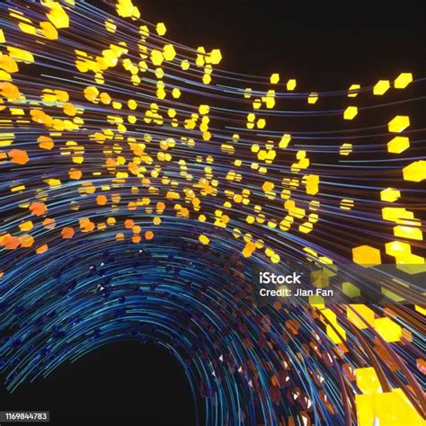 그라데이션 선 3d 렌더링이 있는 소용돌이 소용돌이 3차원 형태에 대한 스톡 사진 및 기타 이미지 3차원 형태 검은색 곡선 Istock