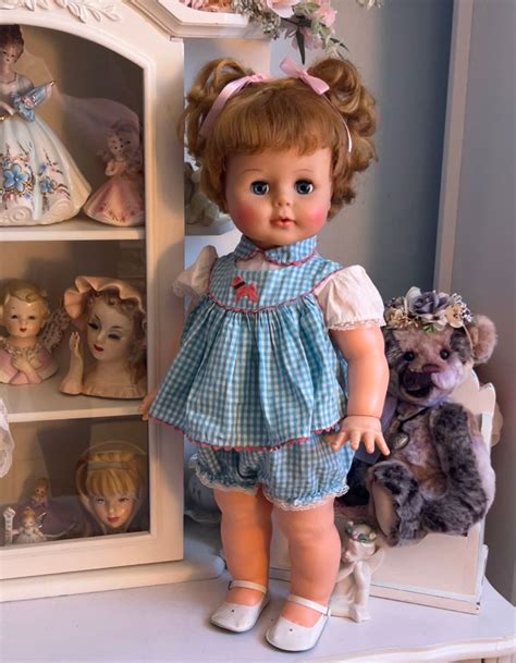 Kissy Doll By Ideal Vintage Dolls Vintage Porcelain Dolls Old Dolls