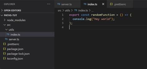 Setting Up Typescript Paths In A Node Project Daniels Coding Blog