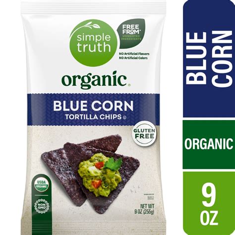 Simple Truth® Blue Corn Tortilla Chips 9 Oz Kroger