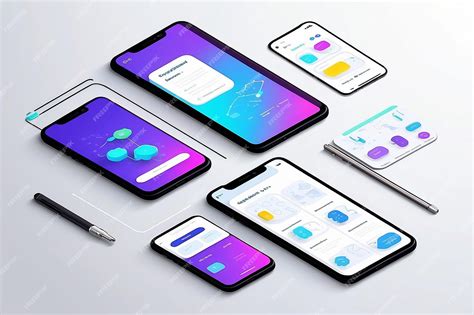 Toolkituiux Scene Creator Mobile Application Design Smartphone Mockup Premium Ai Generated Image