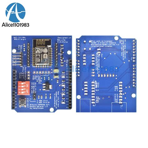 Esp8266 Esp 12e Uart Wifi Wireless Shield Ttl Converter For Arduino Uno