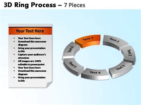 PowerPoint Backgrounds Cycle Process Ring Process Ppt Slide Designs
