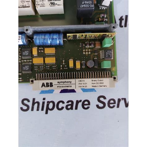ABB CBO10 BINARY OUTPUT MODULE P72133 0788733 Atlas Shipcare Services